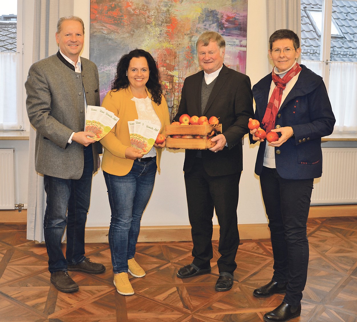 „Tag des Apfels“ schärft Bewusstsein für heimisches Obst - OÖ Bauernbund